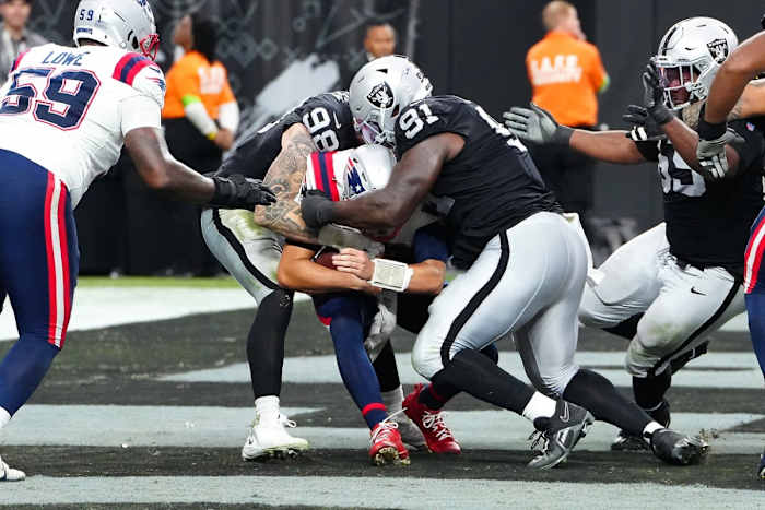Las Vegas Raiders' defense saves the day again - Sports Illustrated Las ...
