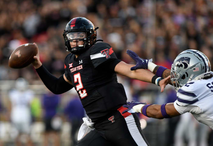 Texas Tech QB Behren Morton will be a 'Game-Time Decision' Against BYU ...