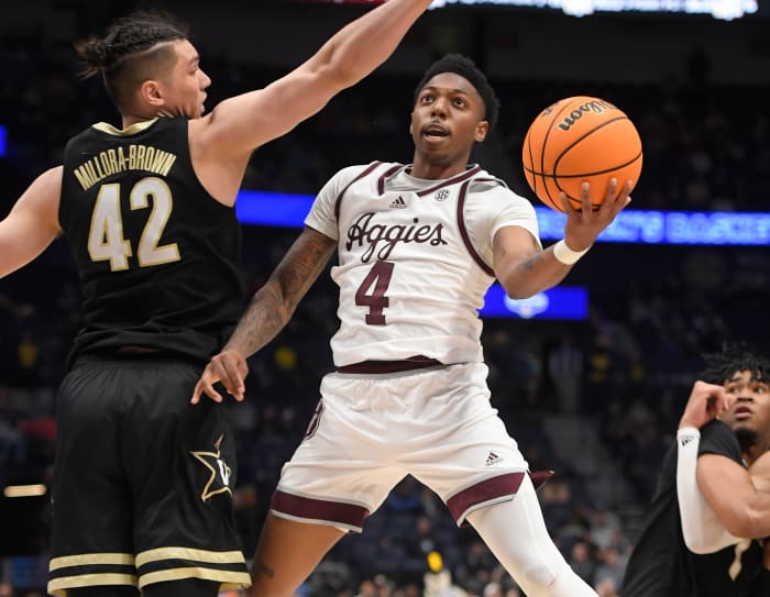 LOOK: Texas A&M Aggies Guard Wade Taylor IV Named to CBS Sports' All ...