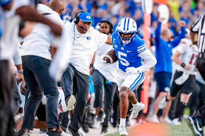 BYU DB Eddie Heckard Named Big 12 Defensive Player of the Week - BYU Cougars on Sports ...