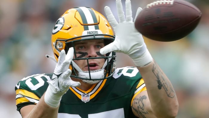 Packers’ Tucker Kraft Will Get Chance With Luke Musgrave Sidelined ...