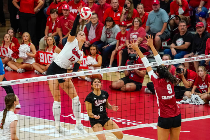 Wisconsin vs. Nebraska Volleyball draws more viewers than Nebraska ...