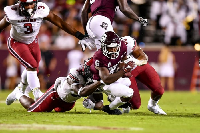 Texas A&M Aggies Beat South Carolina Gamecocks 30-17: Live Game Log ...