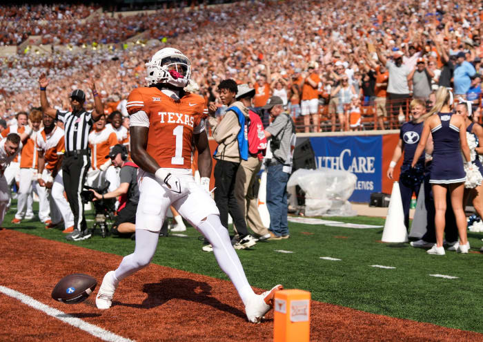 Texas Longhorns WR Xavier Worthy Named Big 12 Special Teams Player of ...