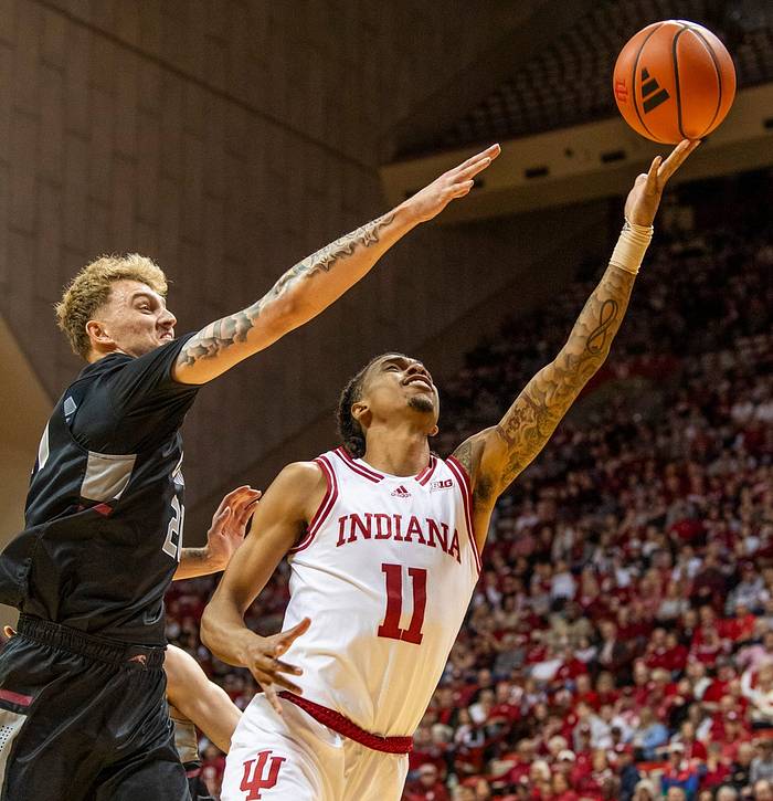 PHOTO GALLERY: Best Pictures From Indiana's Exhibition Game Win Over ...