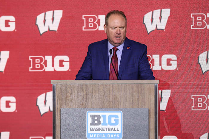 Wisconsin Basketball Head Coach Greg Gard Discusses Team's Athleticism ...