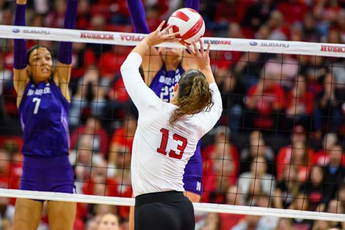 Gallery: Nebraska Volleyball Downs Northwestern in Four Sets - All Huskers