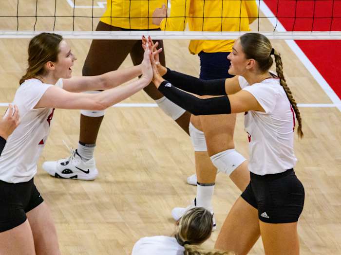 Gallery: Husker Volleyball Sweeps Michigan - All Huskers