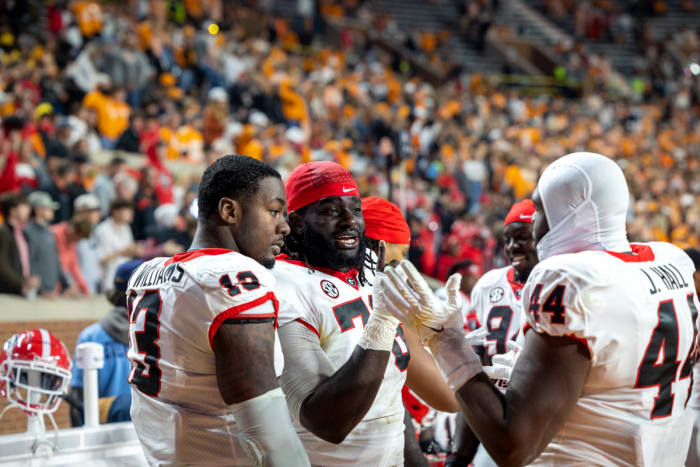 Georgia Football Photos From Bulldogs Beating Tennessee - Sports ...