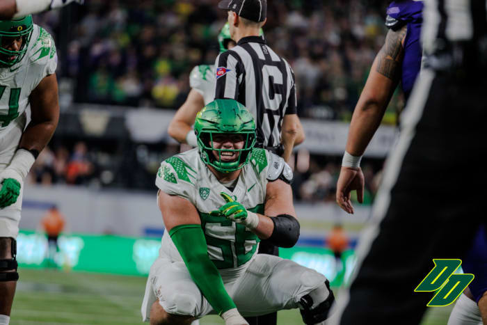 Oregon Football: Jackson Powers-Johnson Declares for the 2024 NFL Draft ...