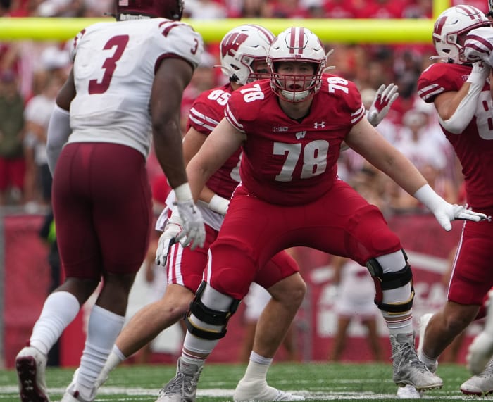Offensive Lineman Trey Wedig Transfers From Wisconsin To Indiana ...