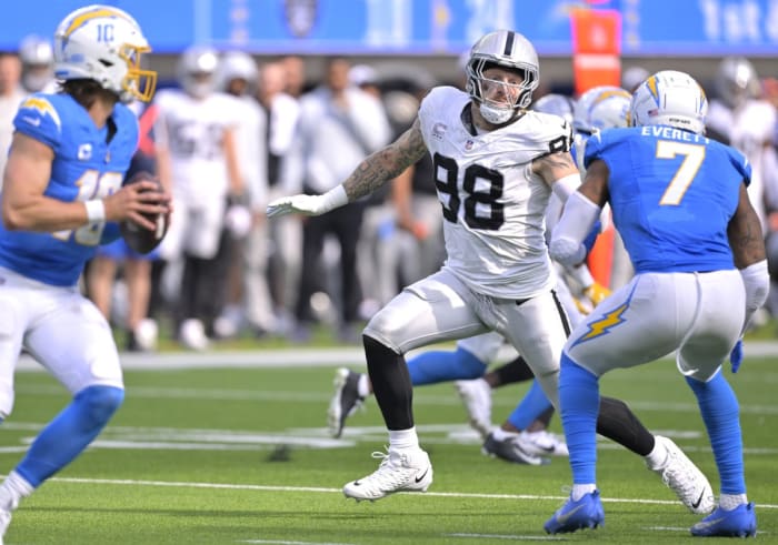 Maxx Crosby on pass rush production beyond sacks - Sports Illustrated Las Vegas Raiders News ...