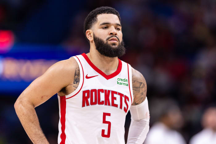 Houston Rockets' Fred VanVleet Displays Support for Houston Texans ... Houston Rockets' Fred VanVleet Displays Support for Houston Texans ...