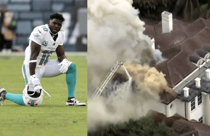 NFL BREAKING: Tyreek Hill Leaves Dolphins Practice - $7 Million Mansion On Fire, Emergency Crews ...
