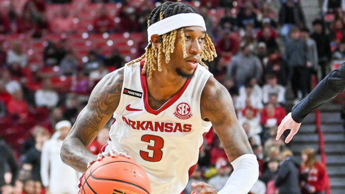 How El Ellis put himself as starter for Razorbacks in practice - Sports ...