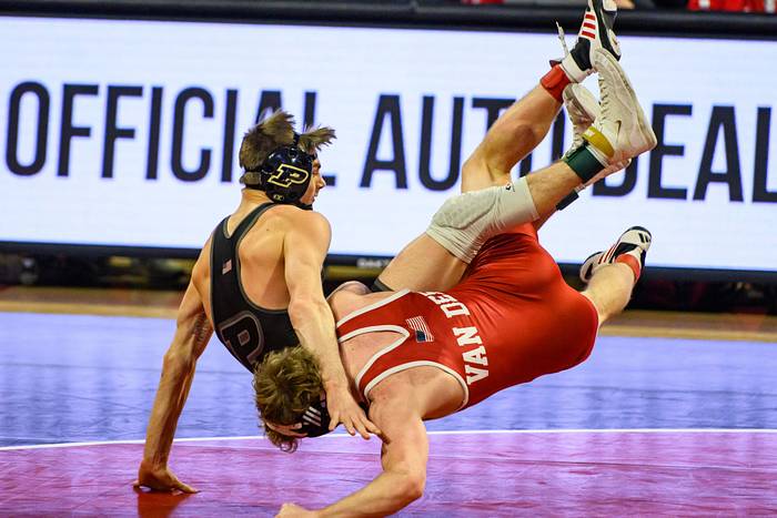 Nebraska Wrestlers Top Purdue - All Huskers