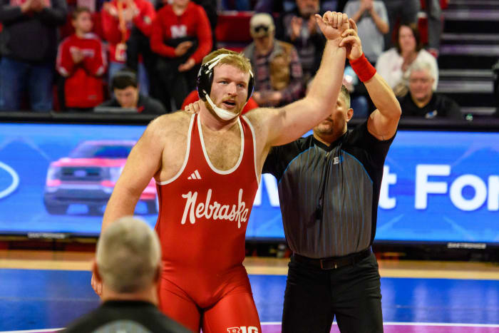Nebraska Wrestlers Top Purdue - All Huskers