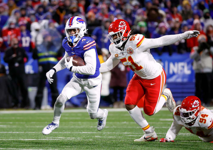 Buffalo Bills Running Back James Cook Caps Off Historic Season After ...