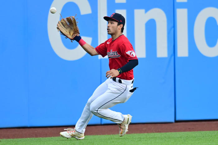 Guardians' Steven Kwan Omitted From MLB Network's Top 10 Left Fielders ...