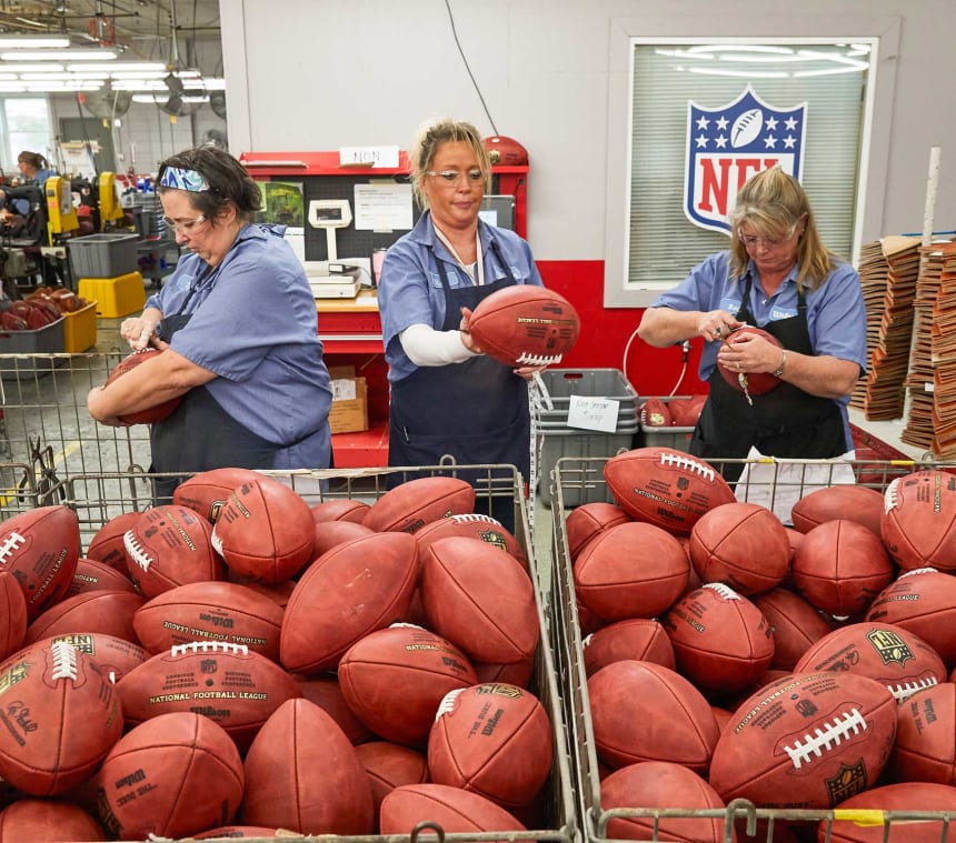 Super Bowl 2019: How cows become NFL footballs - Sports Illustrated