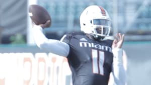 Talking Miami Hurricanes Quarterback Play, Practice #11 for Tyler Van ...