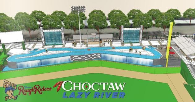 Frisco Roughriders: Outfield lazy river for minor-league team - Sports ...
