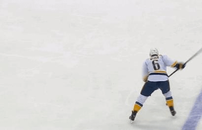 GIF: Senators' Cody Ceci hit in head with Shea Weber slapshot - Sports ...
