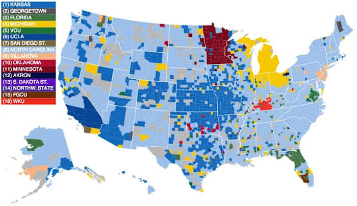 Facebook Data Provides Most Detailed Look At March Madness Fandom To ...
