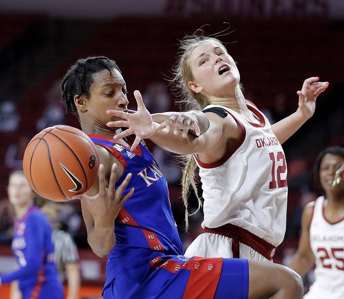 Shorthanded Oklahoma Sooners outlast Kansas Jayhawks - Sports ...