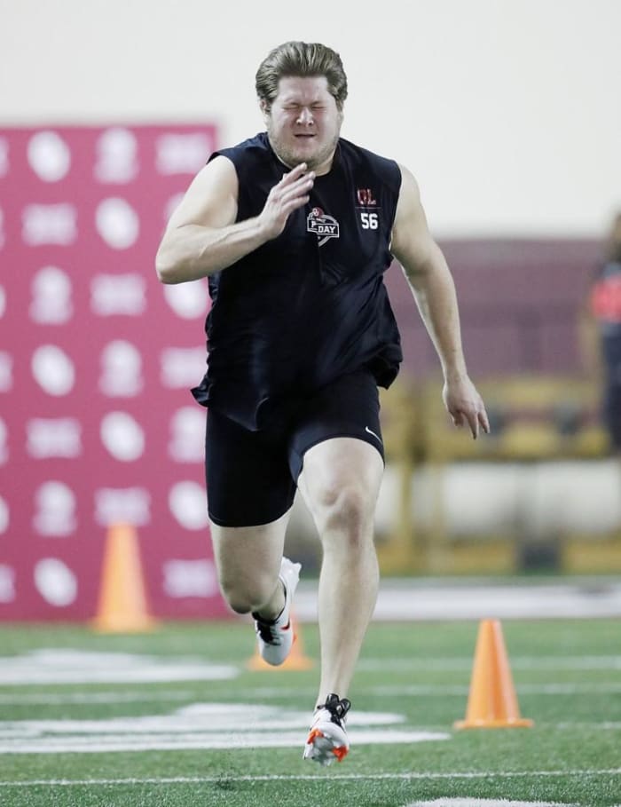 Creed Humphrey's monster Pro Day performance was 'like watching ...