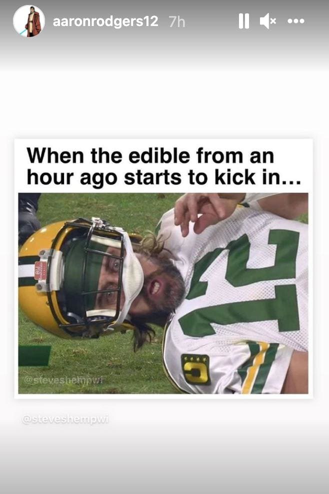 Aaron Rodgers posts his favorite Aaron Rodgers meme - Sports Illustrated