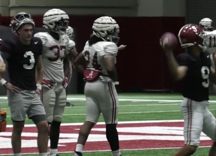 Early Enrollee QB Ty Simpson Already Making Impression on Alabama ...