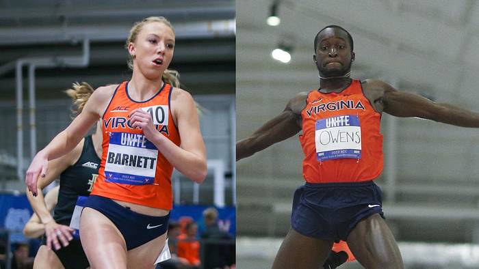 Mia Barnett and Owayne Owens Earn All-American Honors at NCAA Indoor ...