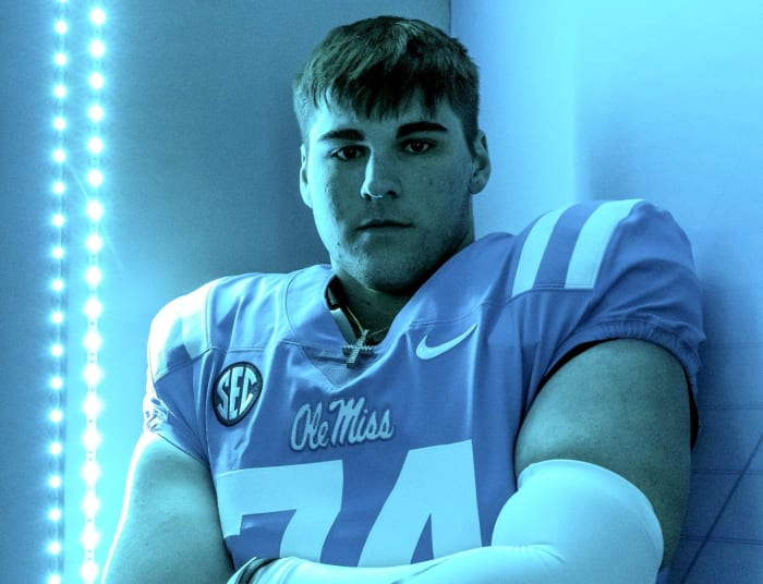 Ole Miss 'Rolled out the Red Carpet' for Brycen Sanders During Official ...