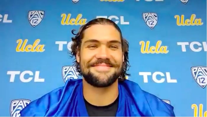 WATCH: David Priebe, Ale Kaho talk blocked punt TD, familiarity with ...