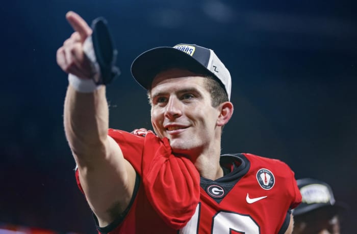 Los Angeles Rams QB Stetson Bennett Jersey Number - Sports Illustrated ...