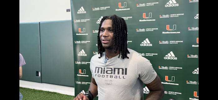 Miami Hurricanes Football Cornerback Te'Cory Couch - All Hurricanes on ...