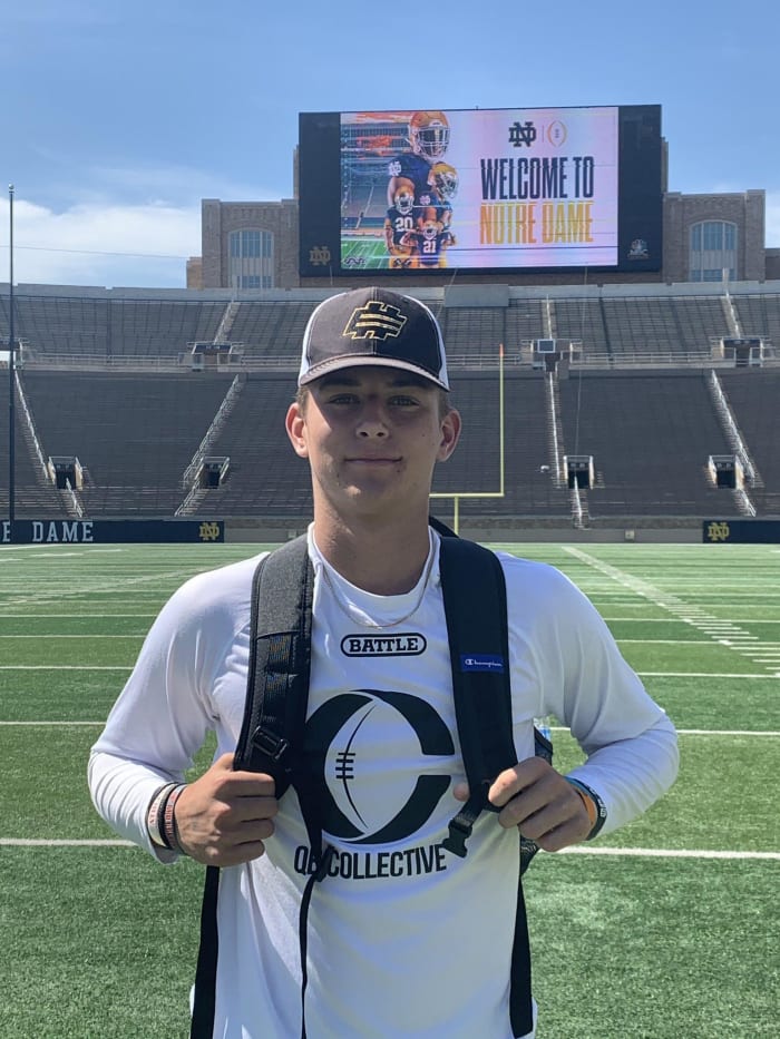 Top QB recruit C.J. Carr picks Notre Dame eyes on national title ...