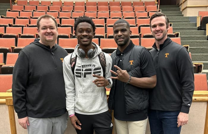 Tennessee Football Staff Visits Jaime Ffrench - Sports Illustrated ...