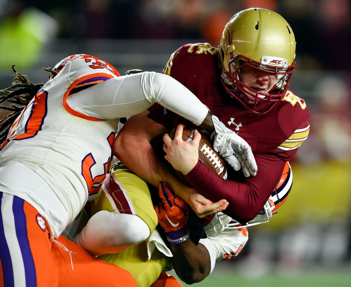 Quarterback EJ Perry IV No Longer With Team - Sports Illustrated Boston ...