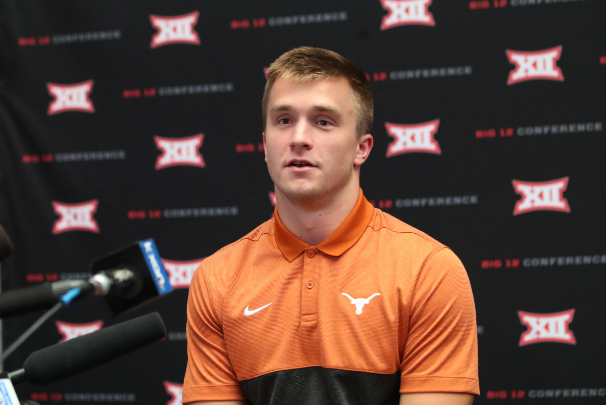 Texas football: Ehlinger developing as a passer, leader - Sports ...