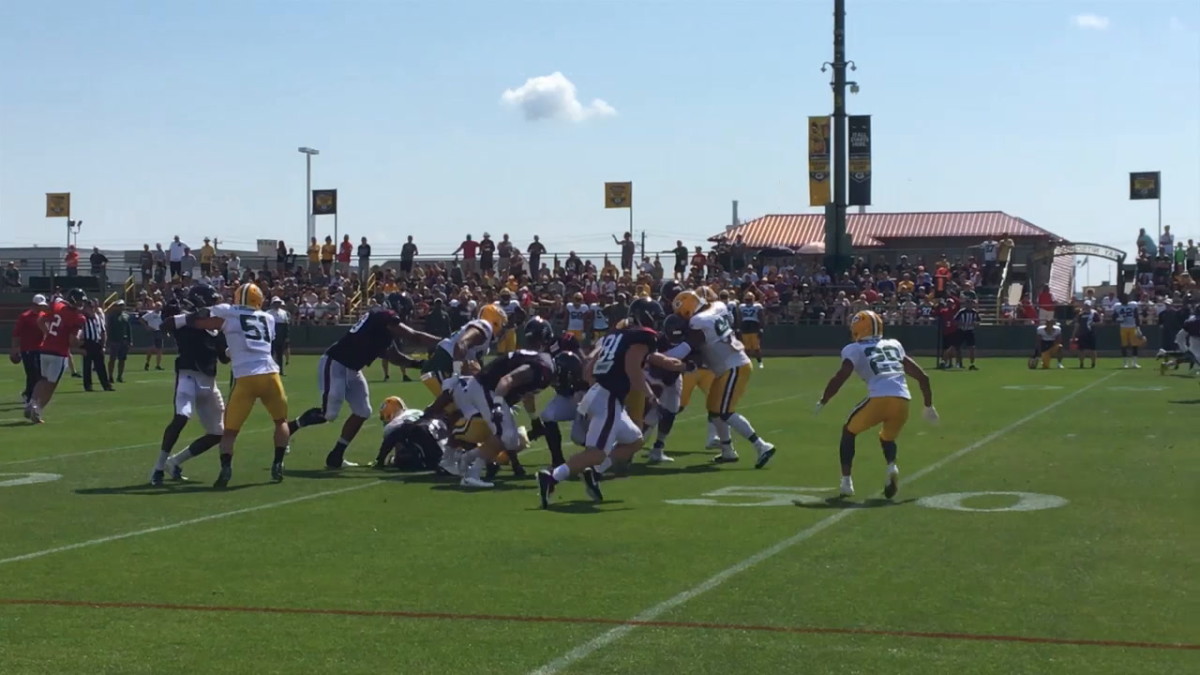 Green Bay Packers Training Camp - Practice 10 highlights - Sports ...