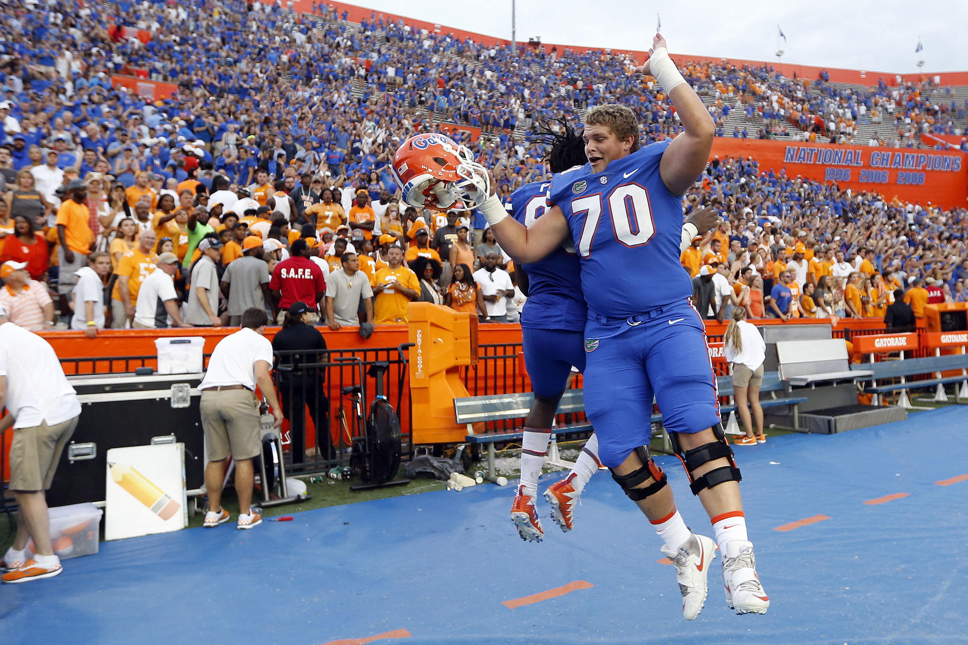 Gators announce offensive lineman Tanner Rowell has earned a ...