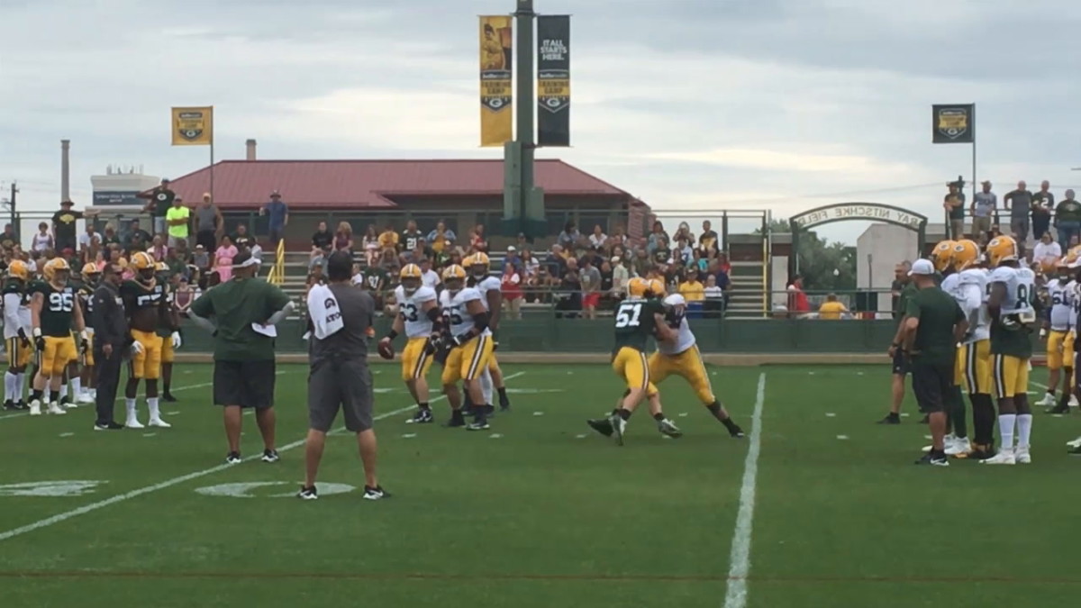 Green Bay Packers training camp highlights: Practice 13 one-on-ones ...