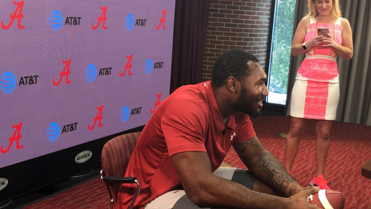 Terrell Lewis-Mike Tyson-Alabama football-Crimson Tide football ...