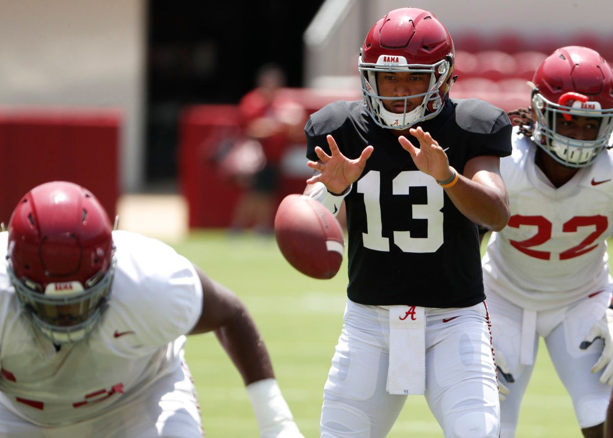 Tua Tagovailoa-Alabama quarterback-Steve Sarkisian-Crimson Tide ...