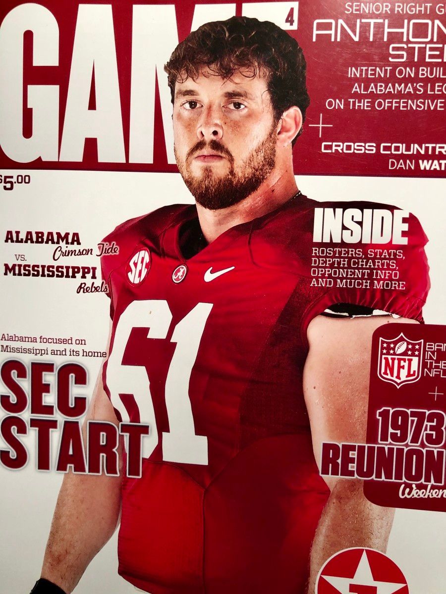 Crimson Tide Roll Call-August 21, 2019-Anthony Steen-Bear Bryant-Jack ...