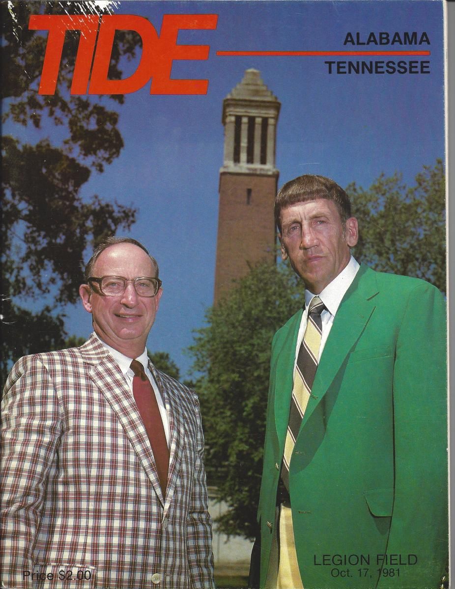 Alabama football - Crimson Tide football - Tennessee football - Alabama ...