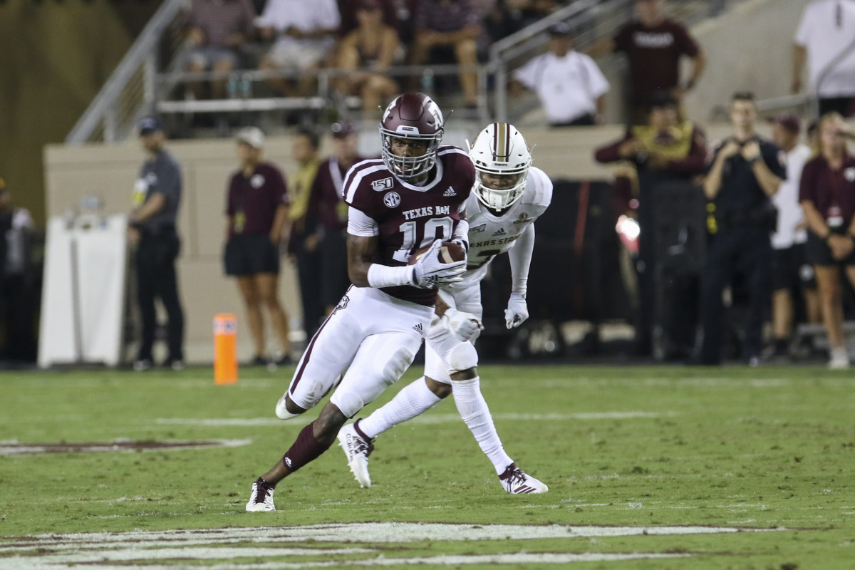 Four Aggies named to Pro Football Focus' All-SEC Team, two named to ...