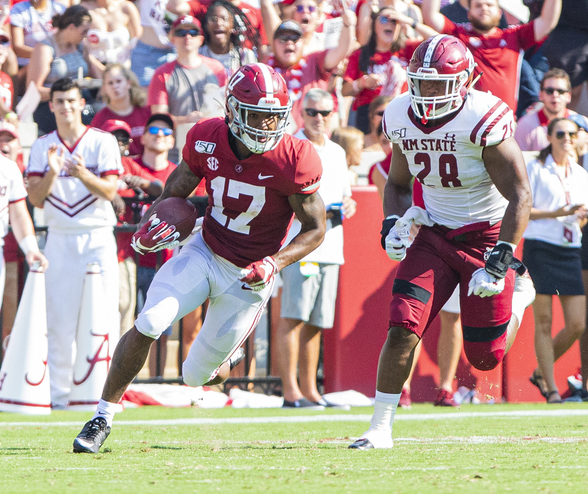 Alabama WR Jaylen Waddle Declares for NFL Draft - Sports Illustrated ...